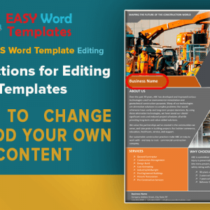 Easy Word Templates » Instant Download Easy to Edit MS Word Layouts